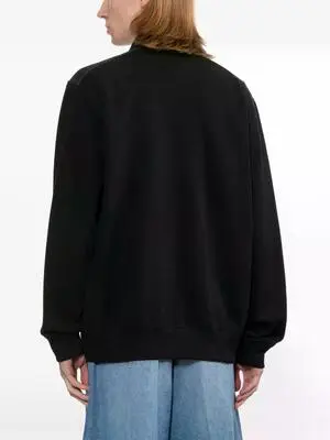 Toga Quarter-zip Panelled Sweater