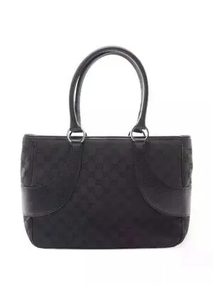 Gucci 2000s Gg Canvas Tote Bag
