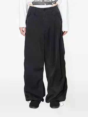 Kolor Drawstring-hem Trousers - Black