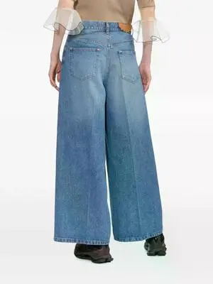 Toga Wide-leg Pleated Jeans