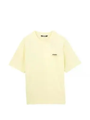 Jacquemus Logo-patch T-shirt - Yellow