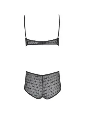LAURA URBINATI Geometric-lace Bra