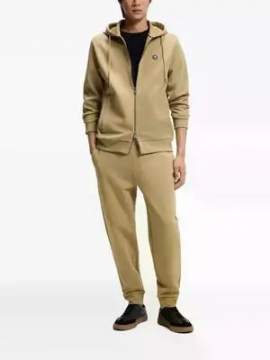 BOSS Cotton-blend Track Pants With Double B Monogram Badge
