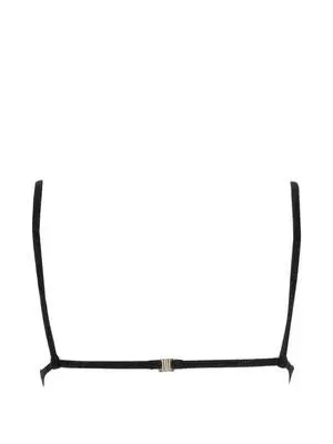 LAURA URBINATI Glitter-effect Triangle Bra