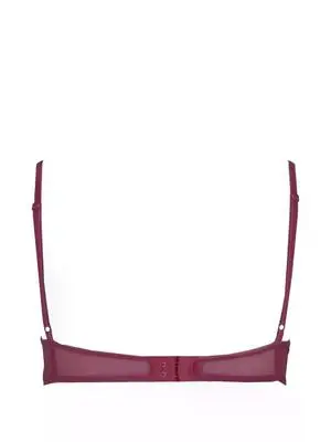 LAURA URBINATI Scalloped-edge Sheer Bra