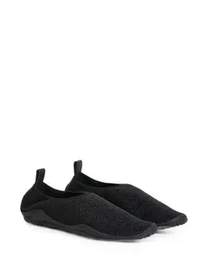 JIL SANDER Glitter-effect Pull-tab Sneakers