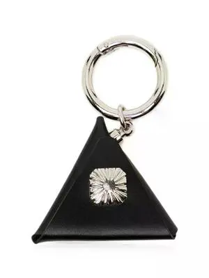 Toga Embellished Triangle Coin Purse - Black
