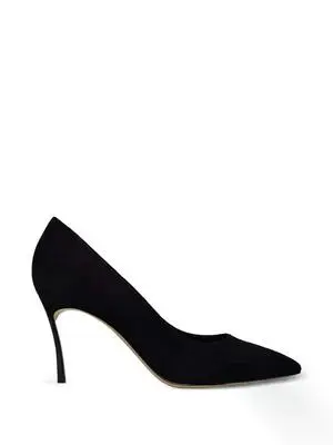 Casadei Blade Pointed-toe Stiletto Pumps - Black