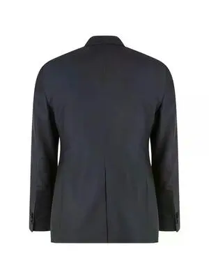 Tagliatore Satin-trim Three-piece Tuxedo Suit - Blue