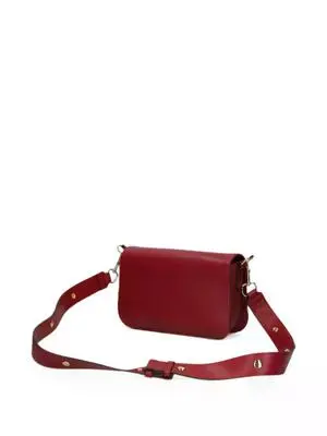 Moschino Clothespin Detail Shoulder Bag - Red