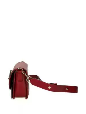Moschino Clothespin Detail Shoulder Bag - Red