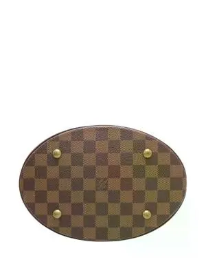 LOUIS VUITTON 2007 Damier Ebene Marais Bucket Bag