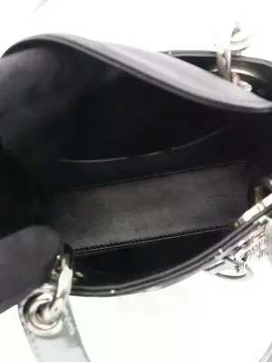 Dior Micro Lambskin Cannage Stars Lady Handbag