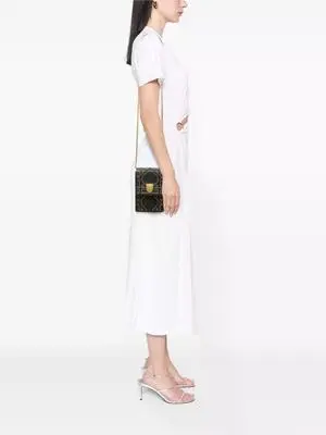 Dior 2018 Studded Leather Vertical Diorama Crossbody Bag