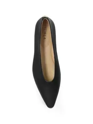 Furla Dora Pointed-toe Ballet Flats