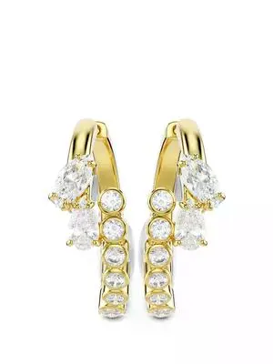 SWAROVSKI Mesmera Crystal-embellished Hoop Earrings