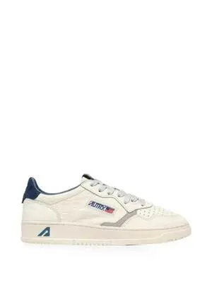 AUTRY Medalist Low Leather Sneakers - Neutrals