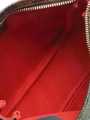 LOUIS VUITTON Damier Ebene Trousee Pochette Handbag