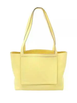 Hermès 2022 Clemence Cabasellier 31 Tote Bag - Yellow