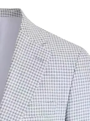 BOSS Slim-fit Blazer With Pepita Houndstooth Pattern
