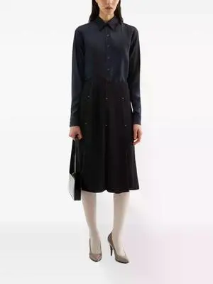JIL SANDER Fluid Viscose Pleated Skirt