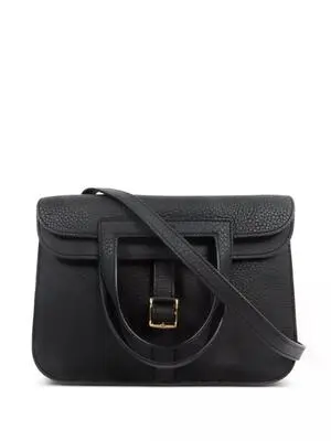 Hermès Halzan 25 Shoulder Bag - Black