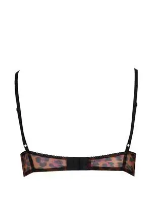 LAURA URBINATI Leopard-print Triangle Bra