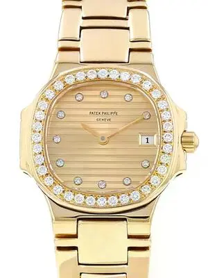 Patek Philippe Nautilus 27mm Watch - Gold