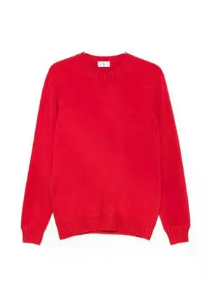 MAGAZZINO RICAMBI Ribbed-trim Sweater - Red