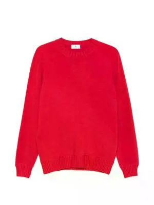 MAGAZZINO RICAMBI Ribbed Trim Sweater - Red