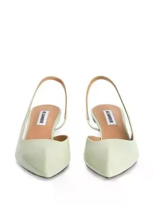 JIL SANDER Pointed-toe Slingback Pumps