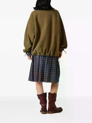 Miu Miu Fleece Zipper Jacket