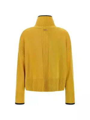 Pinko Ribbed-knit Roll-neck Sweater