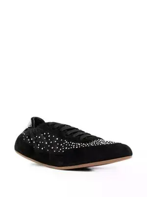 Rene Caovilla Florence Crystal-embellished Sneakers