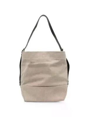 LEMAIRE Belted Tote Bag - Neutrals