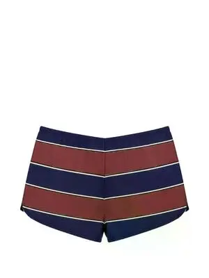 LAURA URBINATI Striped Silk Pyjamas - Blue