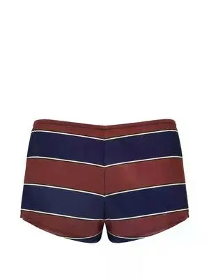 LAURA URBINATI Striped Silk Pyjamas