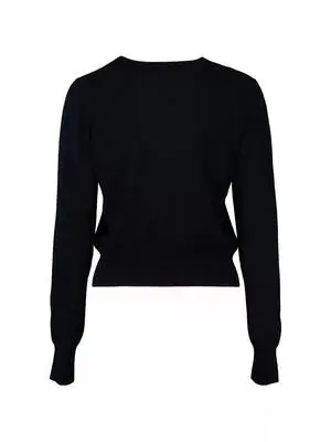 Misha Collection Ribbed-trim Cashmere Sweater