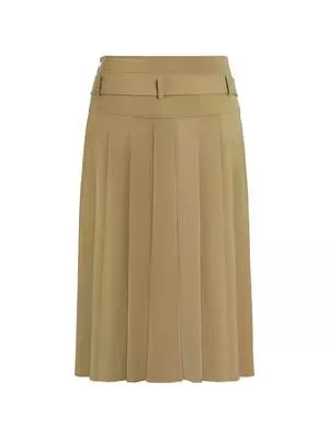 Karl Lagerfeld Pleated Midi Skirt