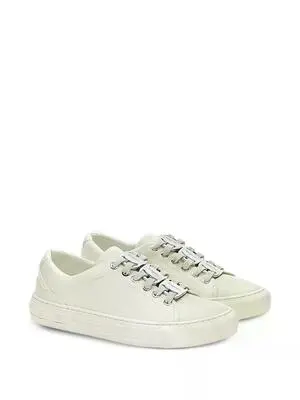 FERRAGAMO Leather Sneakers - Neutrals