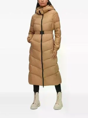 BOSS Belted Hooded Coat