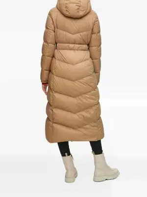 BOSS Belted Hooded Coat