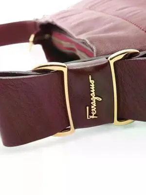 FERRAGAMO 2010s Vala Shoulder Bag - Red