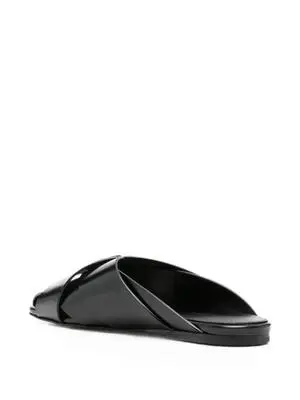 Proenza Schouler Slant Cross-strap Mules
