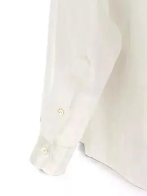 RIVIERA Vertical-stripe Silk Shirt