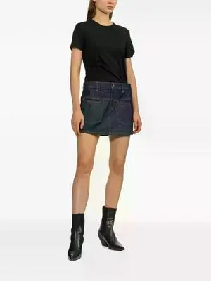 Helmut Lang Mini Denim Skirt