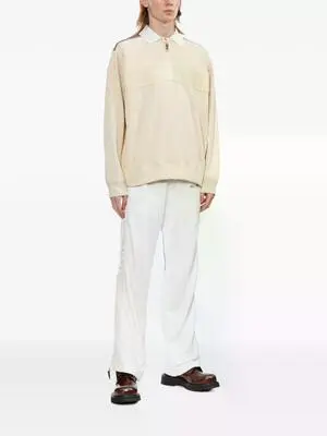 Toga Panelled Zip-up T-shirt
