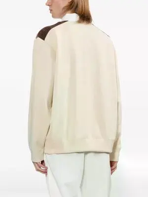Toga Panelled Zip-up T-shirt