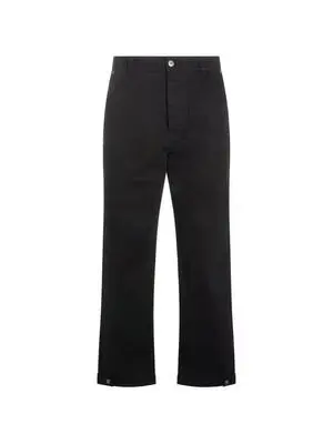 Off-White Belt-loop Trousers - Black