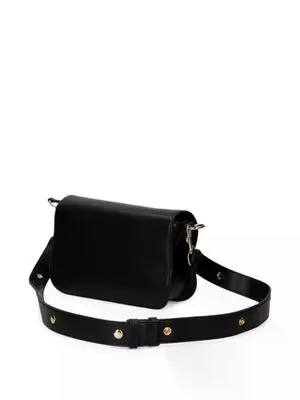 Moschino Clothespin-plaque Shoulder Bag